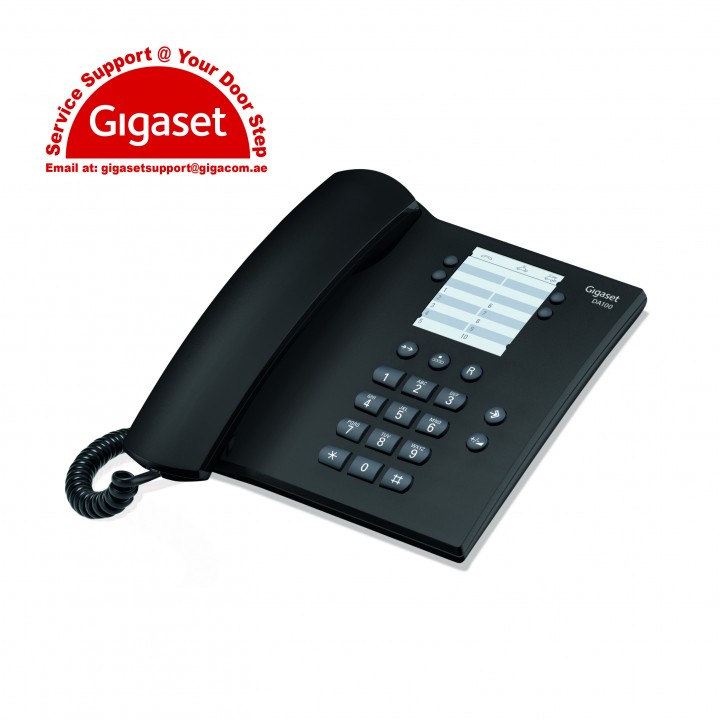 Buy Gigaset DA 100 Corded Landline Phone(Black) Online @ ₹949 from ...