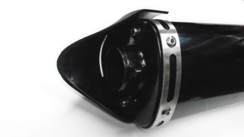 Buy AKRAPOVIC Black Triangle Model Exhaust Silencer With DB killer tip ...
