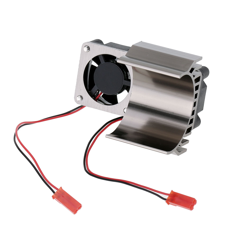 Buy Magideal 540/550 Motor Heat Sink With Double Fan Cooling For Rc ...