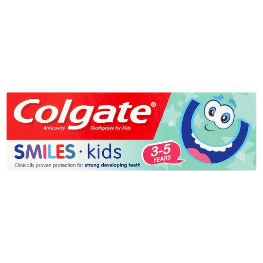 Buy Colgate Smiles Kids Toothpaste (3-5Y) - 50ml Online @ ₹395 from ...