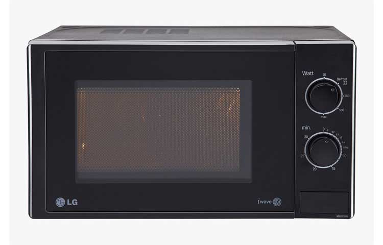 LG MS2025DB 20 L Solo Microwave Oven Black , Microwaves & Halogen Ovens