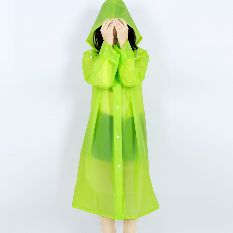 color full rain coat for women