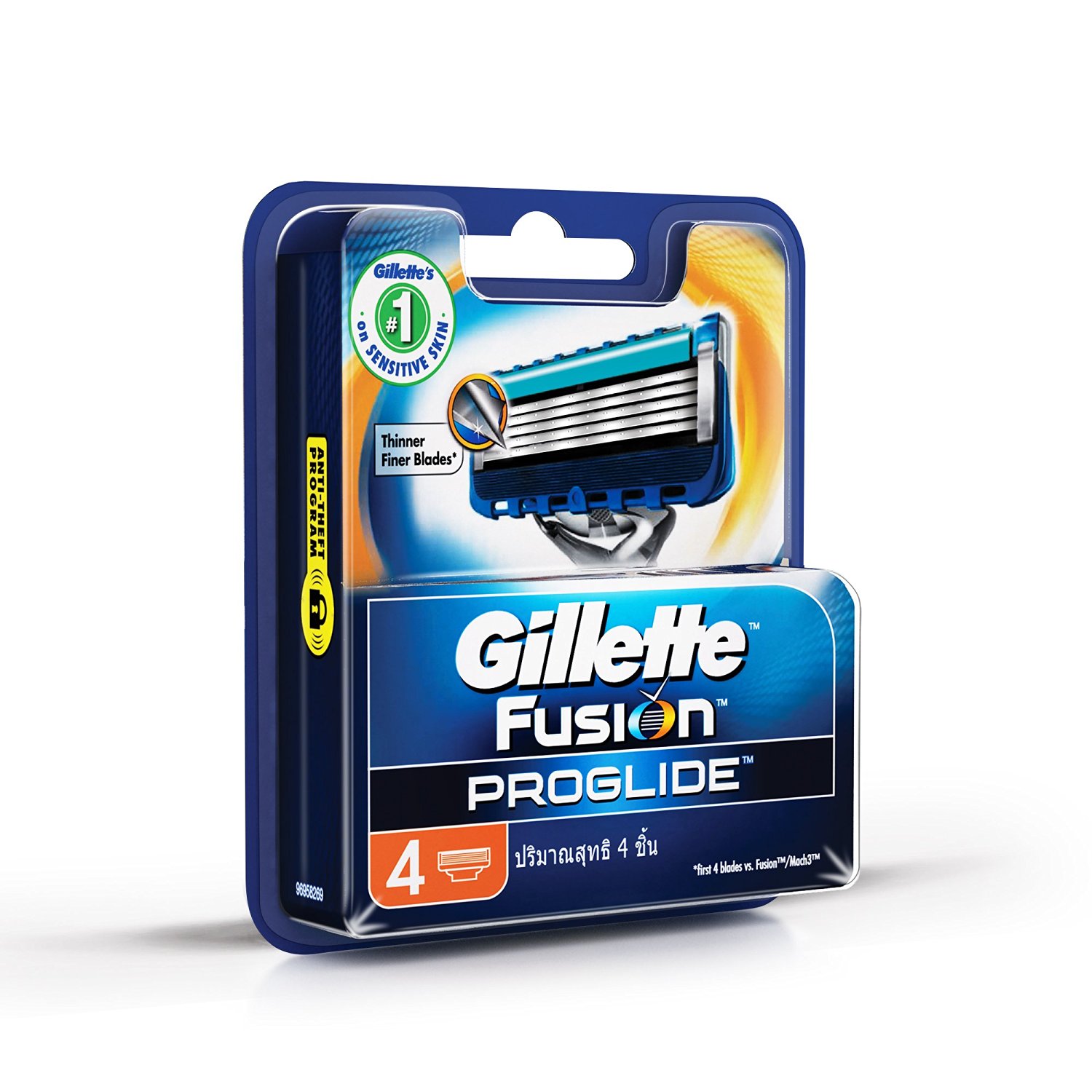 Buy Gillette Flexball Fusion ProGlide Blades - 4 Cartridges Online ...