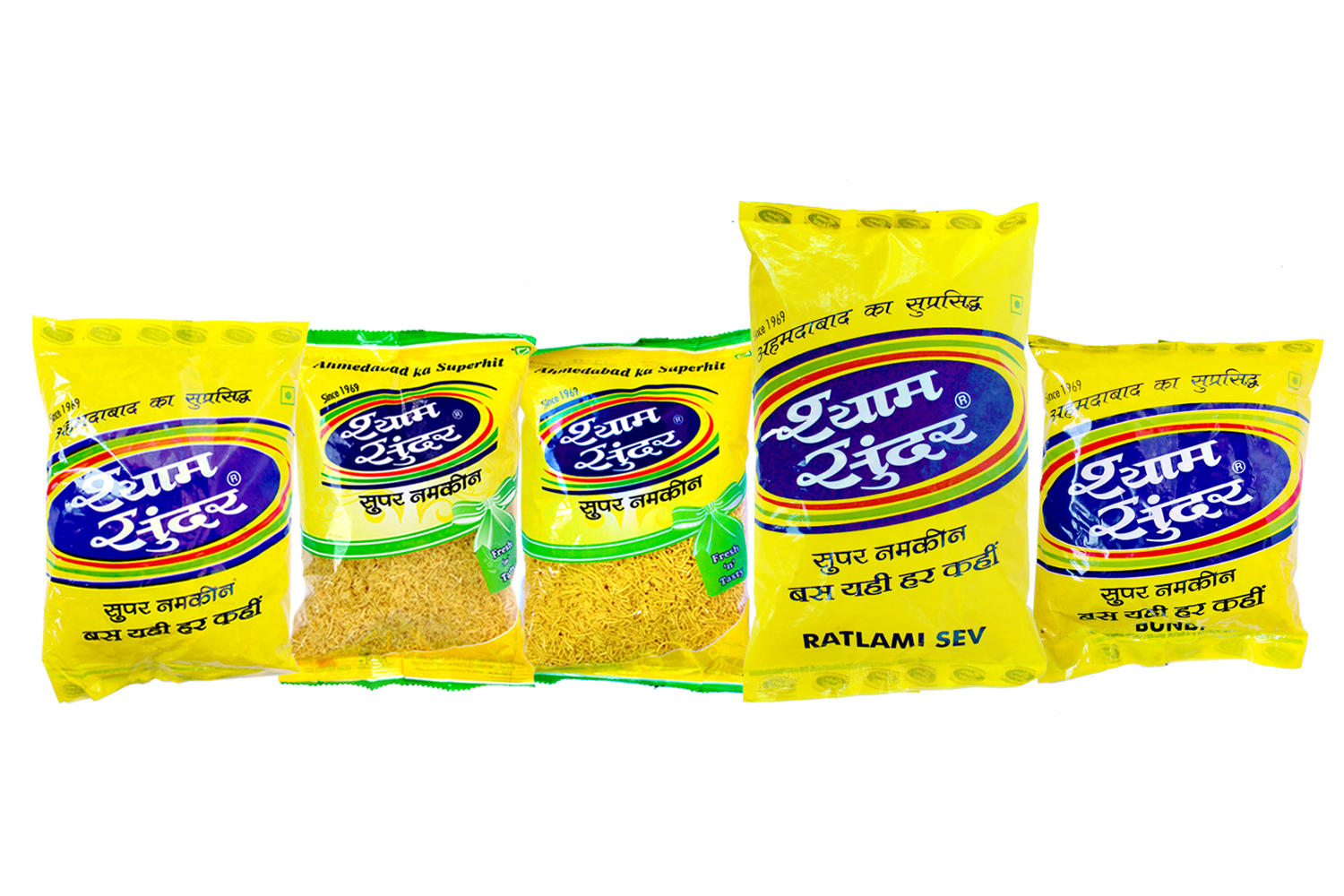 Buy Shyam Sunder Combo Pack of 5 -(Rajasthani Mix + Naylon sev + Jini ...