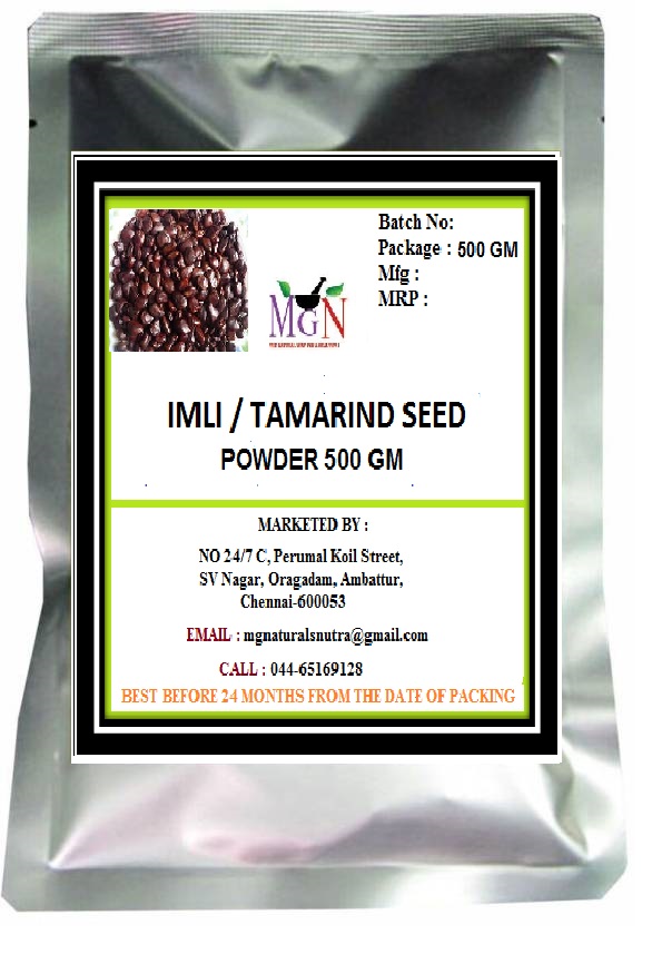 Buy IMLI TAMARIND SEED POWDER 500 GM (FACE PACK -ANTIAGING-MOISTURIZER ...