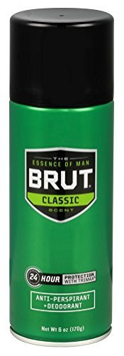 Brut Anti-perspirant Deodorant Spray, Classic 6 Oz (Pack of 3)