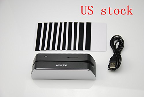 Buy MSR X6 1/3 Size of Msr206 Msr605 Smallest Usb-powered Magnetic ...