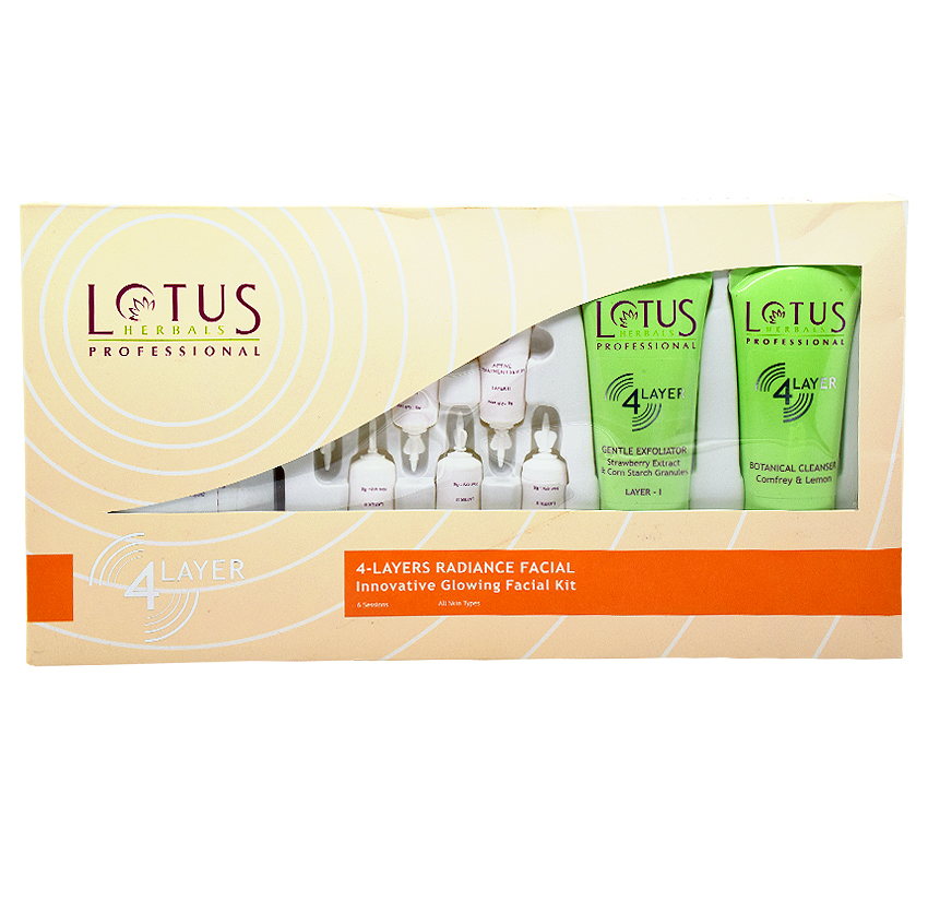 Lotus Professional 4 Layers Radiance Facial Innovative Glowing Facial ...