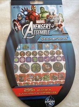 Buy Marvel Avengers Assemble 295 Stickers Online @ ₹802 from ShopClues