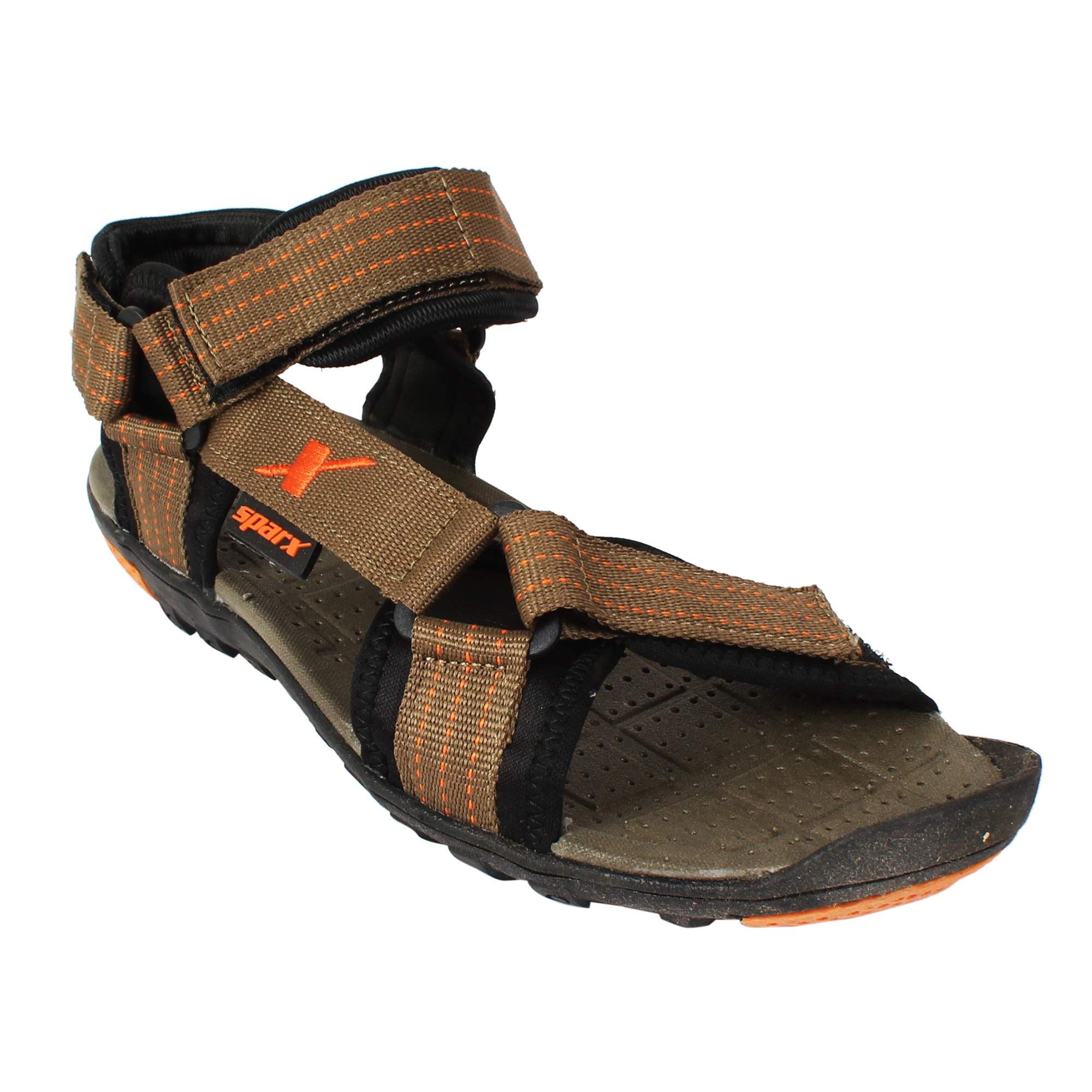 Buy Sparx Mens Olive Velcro Floaters Online @ ₹899 from ShopClues