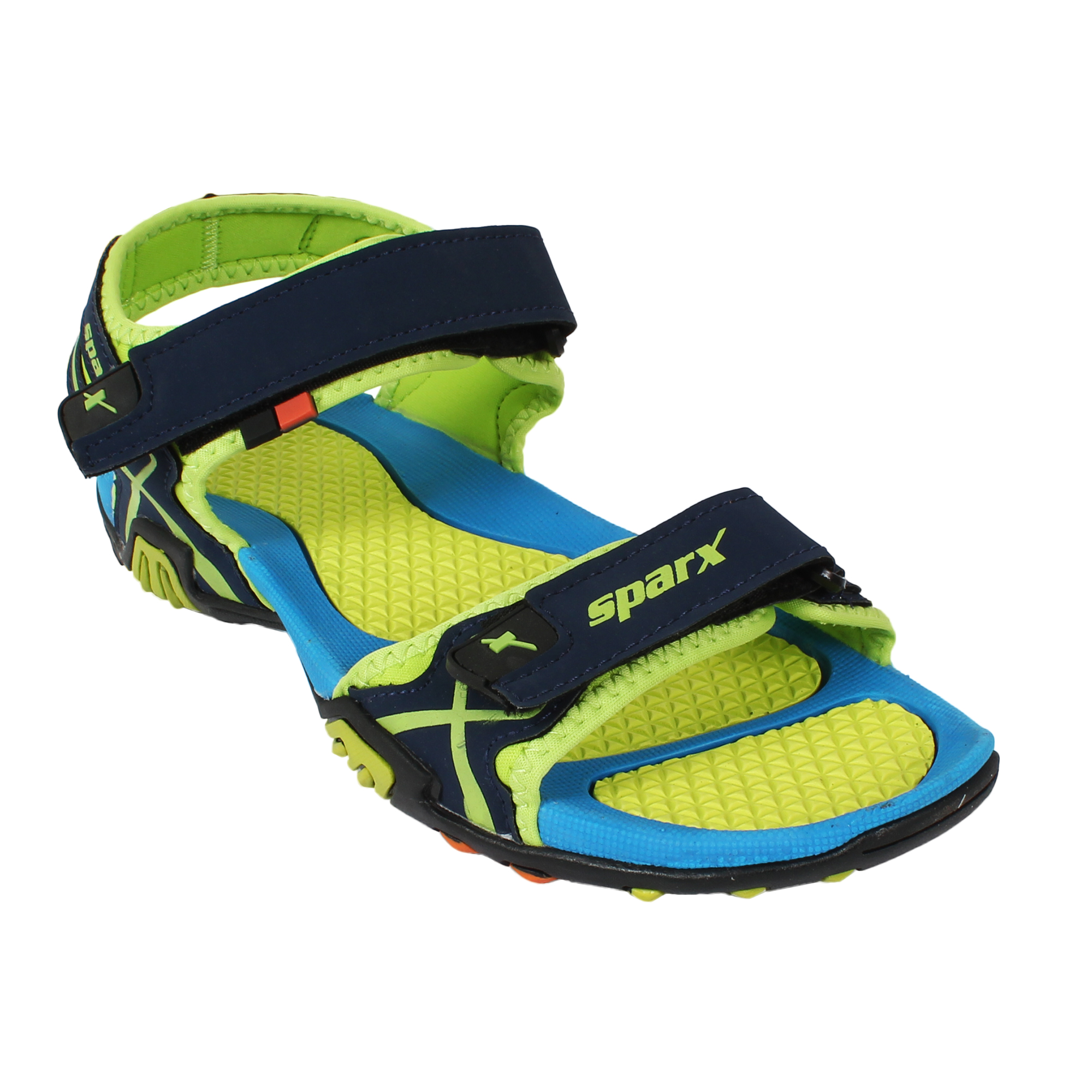 Buy Sparx Men's Blue & Green Casual Floaters Online @ ₹999 from ShopClues