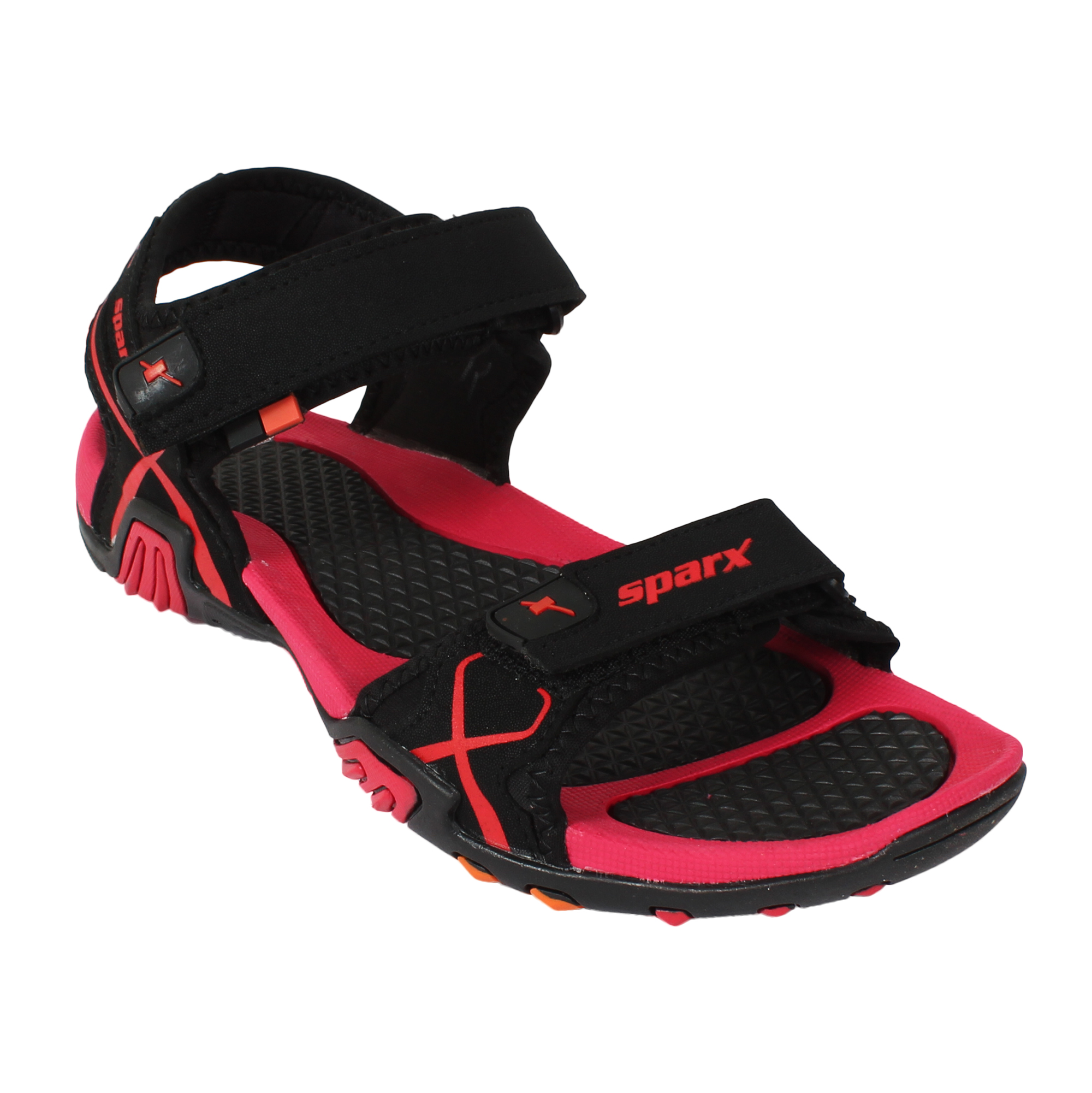 Buy Sparx Men's Black & Red Casual Floaters Online @ ₹999 from ShopClues