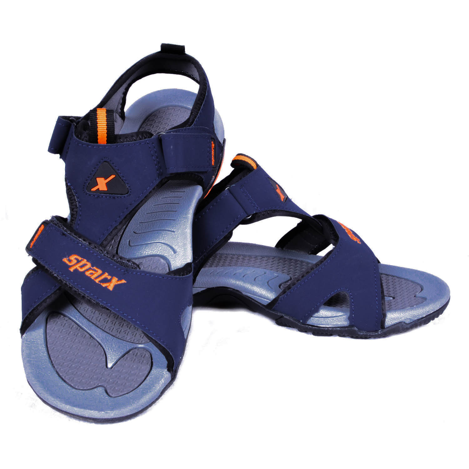 Buy Sparx Men's Blue & Orange Casual Floaters Online @ ₹999 from ShopClues