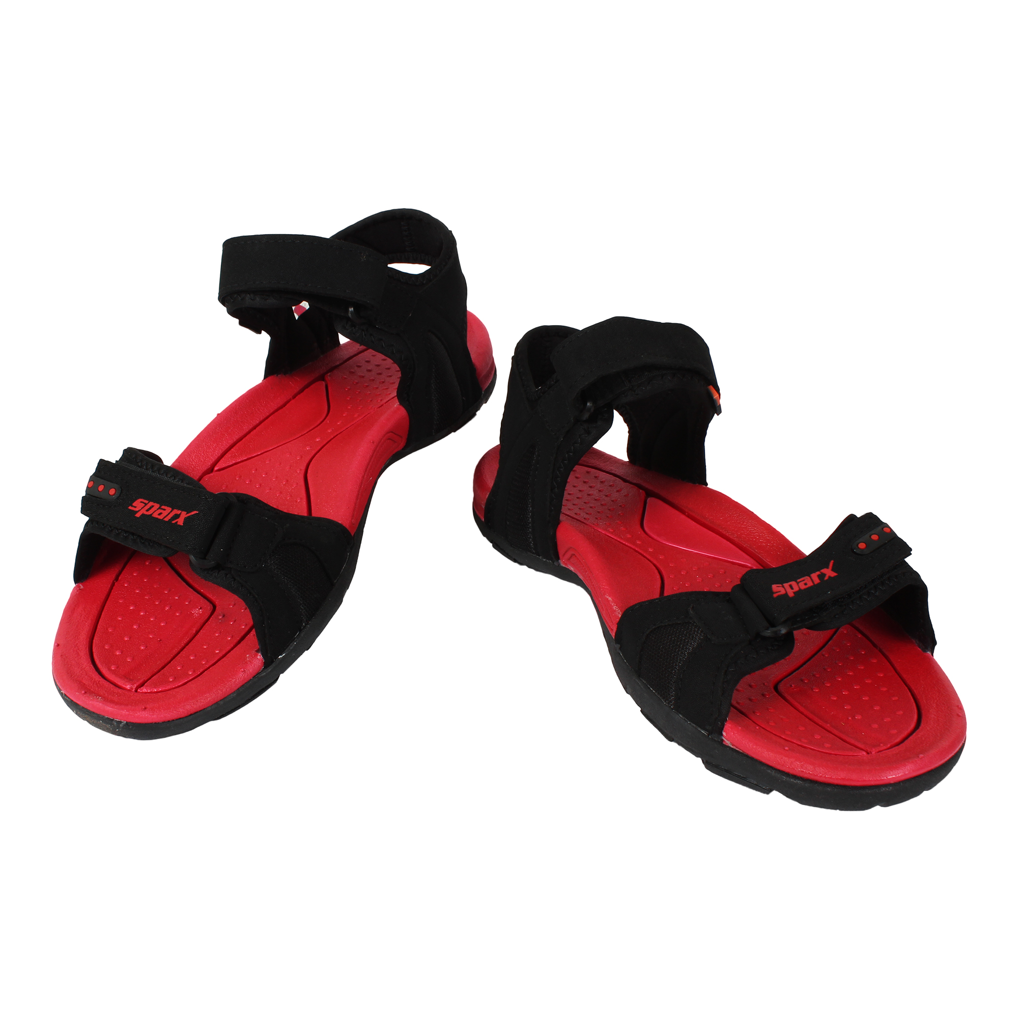 Buy Sparx Men's Black & Red Casual Floaters Online @ ₹799 from ShopClues