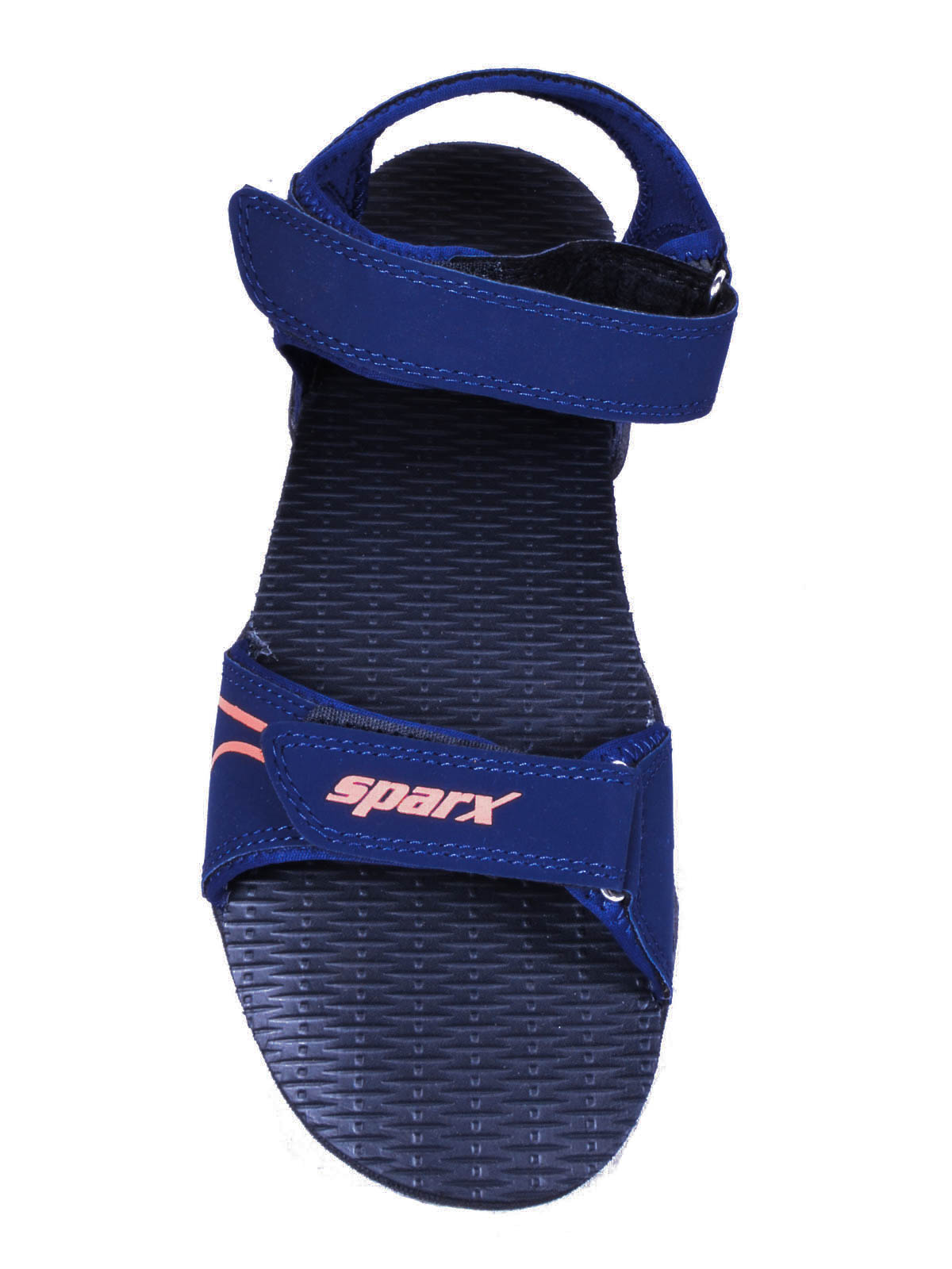Buy Sparx Mens Blue & Orange Velcro Floaters Online @ ₹575 from ShopClues