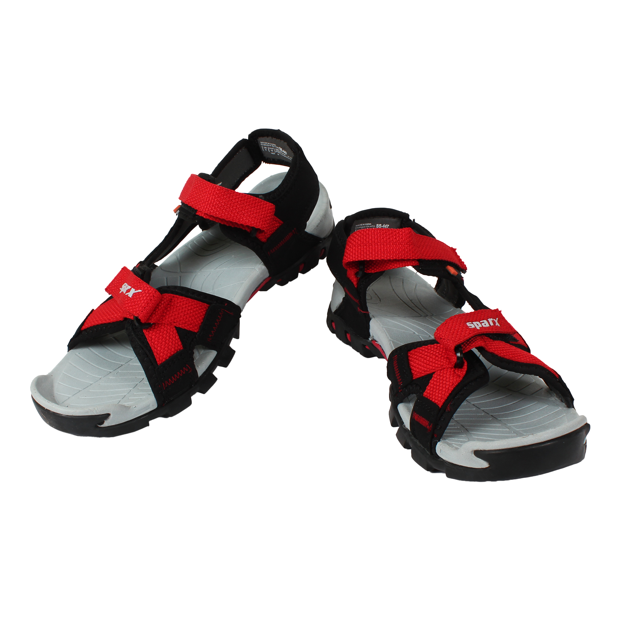 Buy Sparx Men's Black & Red Casual Floaters Online @ ₹999 from ShopClues