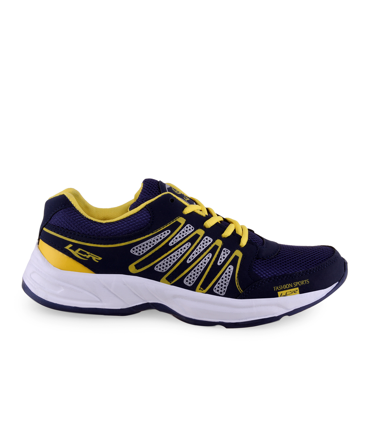 Buy Lancer Men's Blue & Yellow Running Shoes Online @ ₹499 from ShopClues