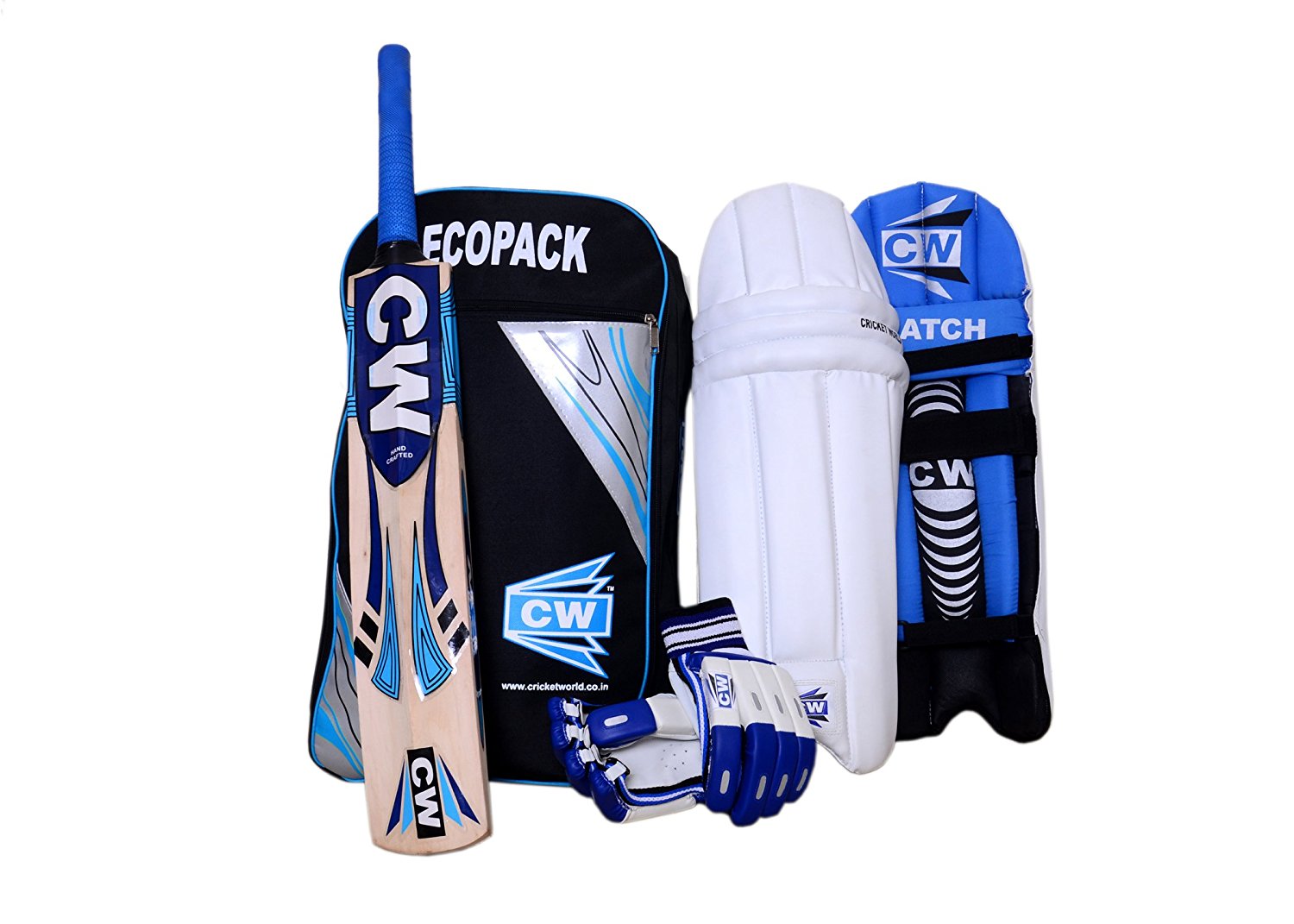 Buy CW Junior Cricket Kit Economy For Senior Boys Size No.5 Online ...