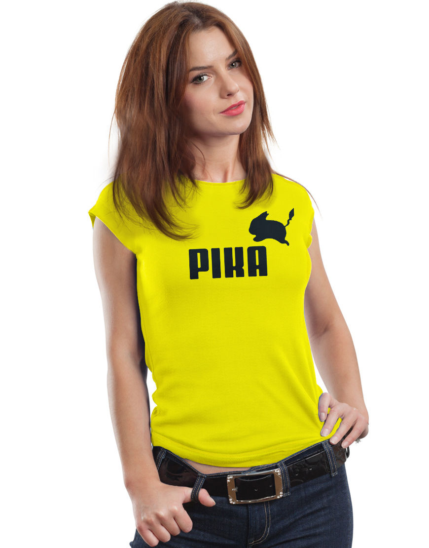 Buy Pokemon Pika Pokemon Go Quality Unisex Casual T-shirt 180 GSM T ...