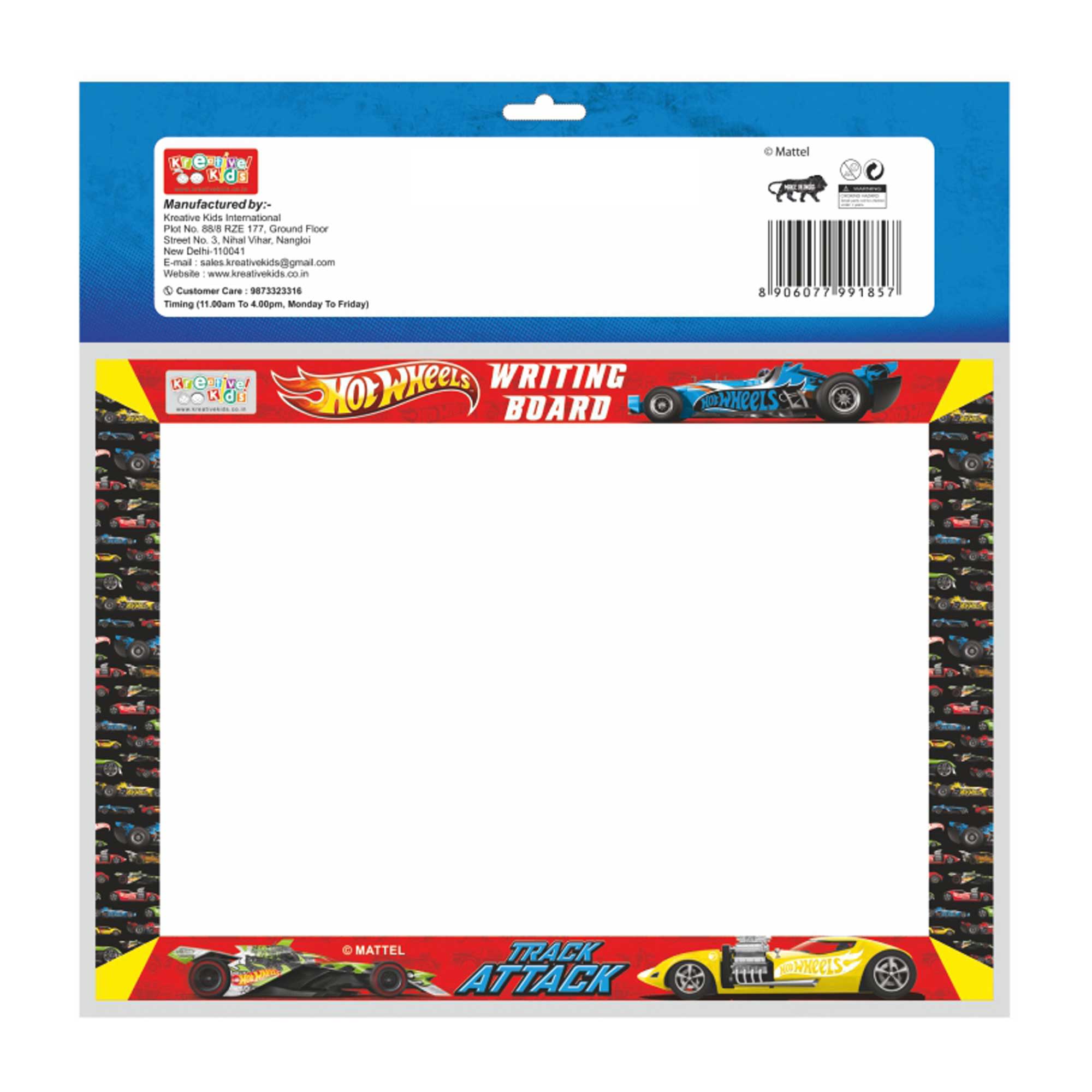 Buy Hot Wheels 2 in 1 Wooden Writing Board Slate Online @ ₹299 from ...