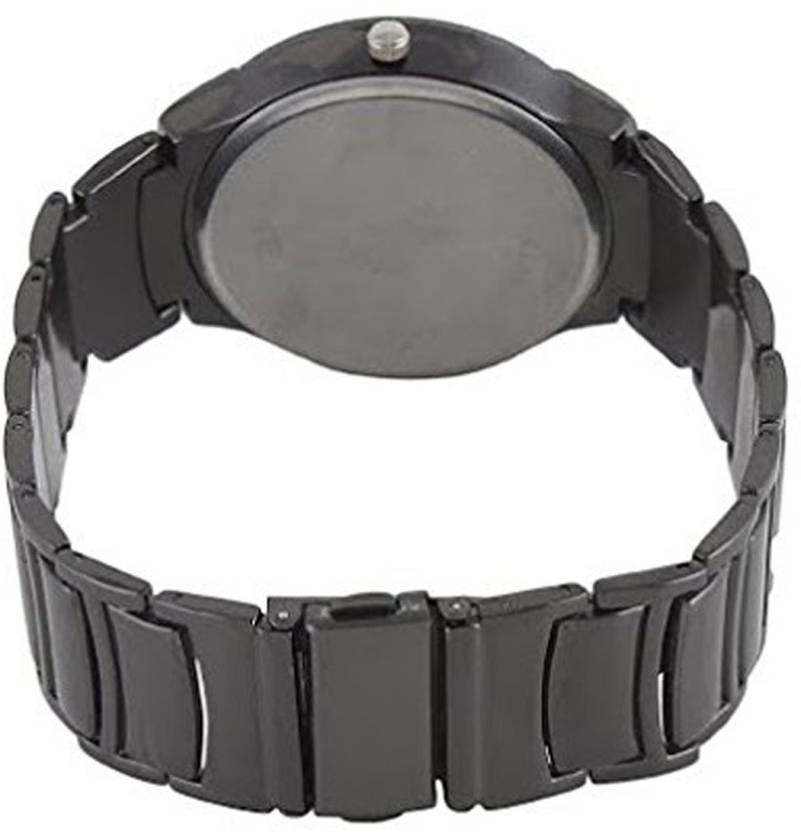 Buy iik collection full black watch Online @ ₹199 from ShopClues