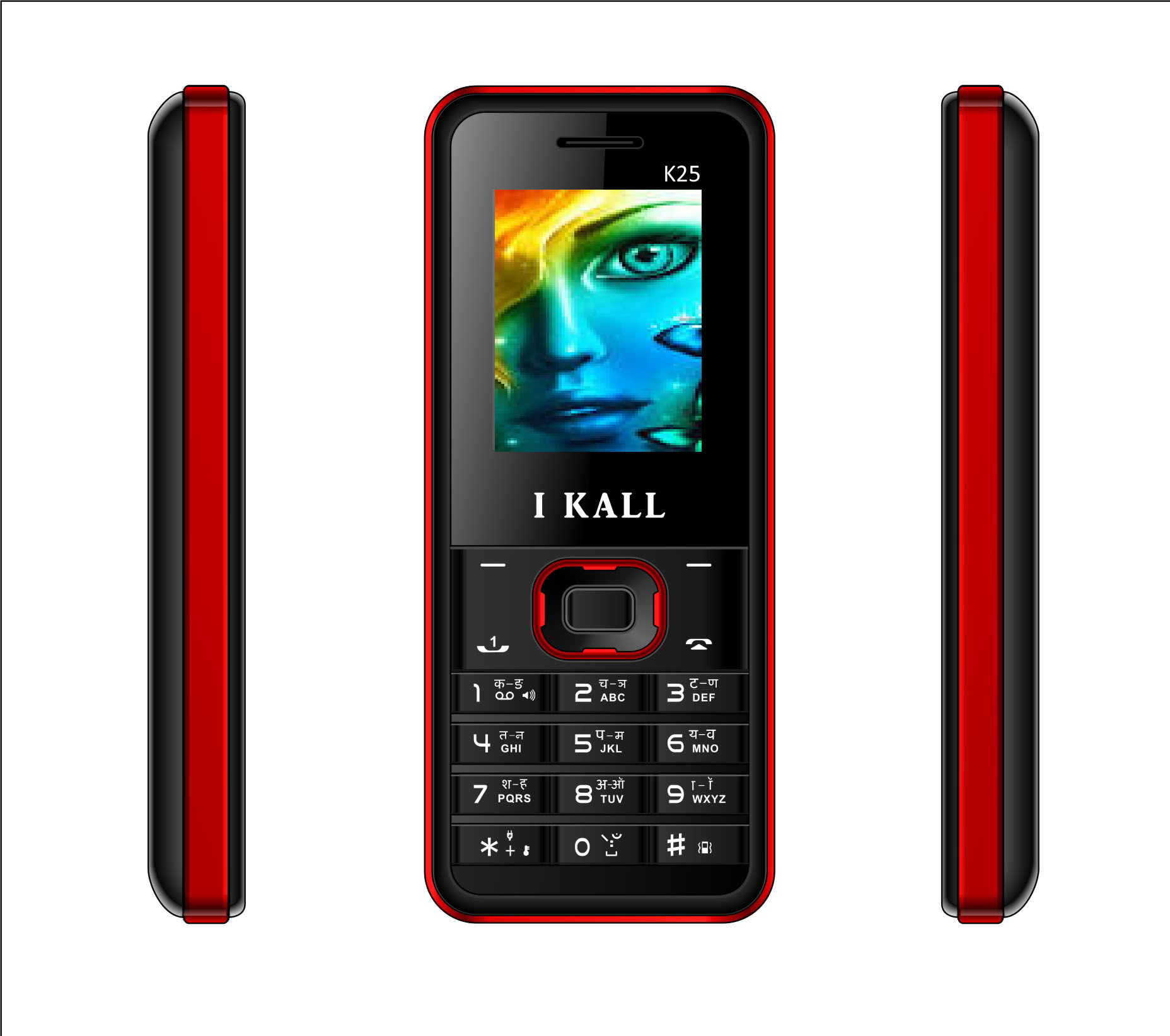 Buy IKall K25 (Dual Sim, 1.8 Inch Display, 800 Mah Battery, Made In India) Online @ ₹599 from ...