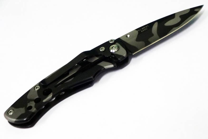 Rimei-Stainless Steel Camping Military Army Survival Foldable Knife
