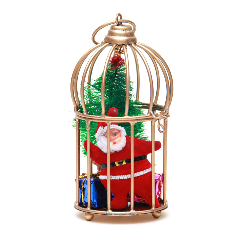 Buy Christmas Tree and Santa in Cage Online @ ₹775 from ShopClues