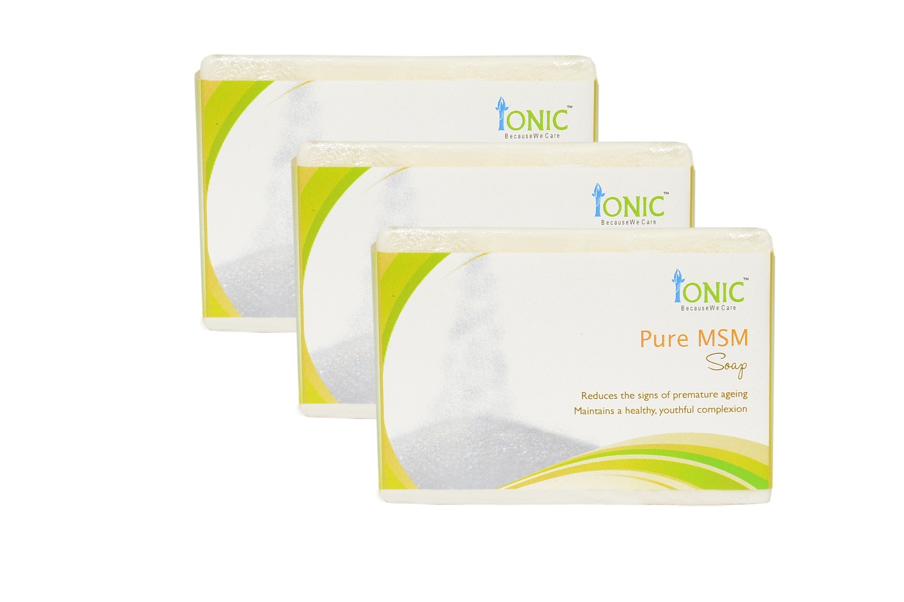 Buy Ionic MSM Pure Soap (Pack of 3) Online @ ₹520 from ShopClues