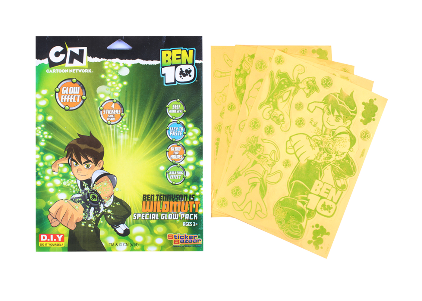 Buy Sticker Bazaar Ben 10 Ultimate Alien Stationery Combo Gift Set-499 ...