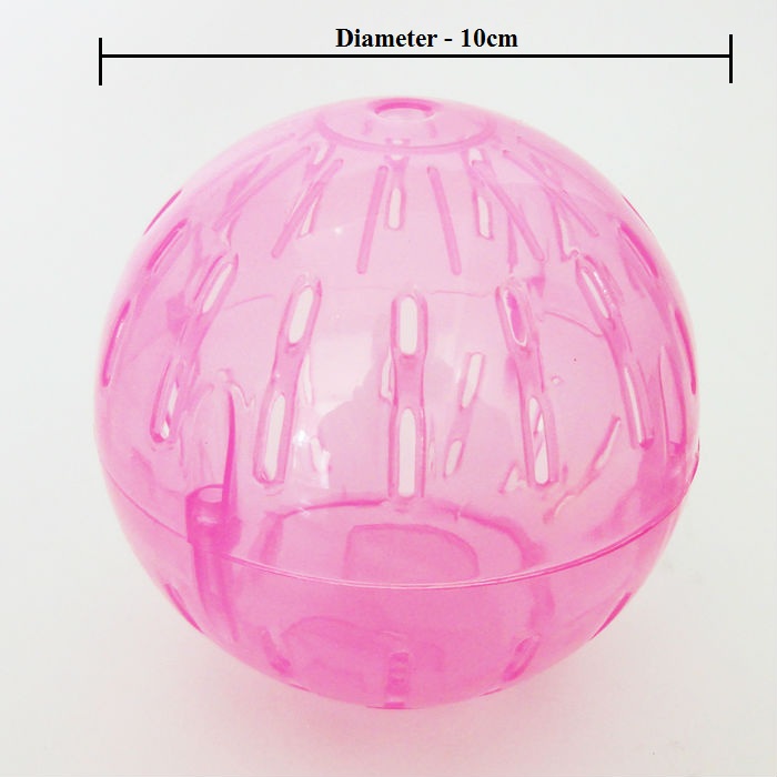 Buy 10 cm Transparent Running cum exercise Ball For Hamster / Dwarf ...