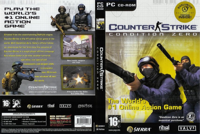 Buy Counter Strike (condition zero) Pc Game Online @ ₹99 from ShopClues