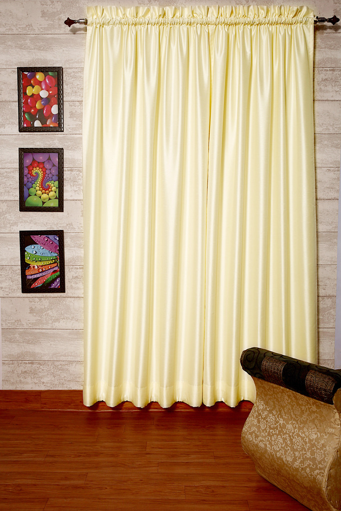 Buy Ivory Dupioni Faux Silk Drapes 78" (200cm) Wide x 108" (275cm) Long ...