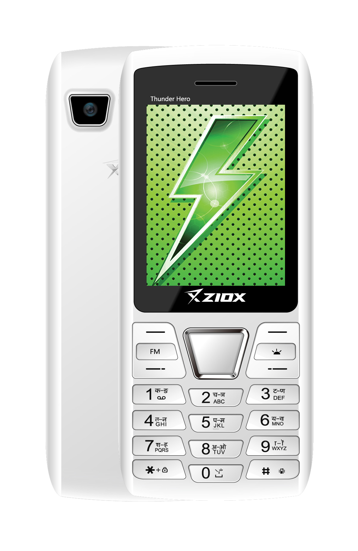 Buy Ziox Thunder Hero Dual SIM Feature Phone Online @ ₹1310 from ShopClues