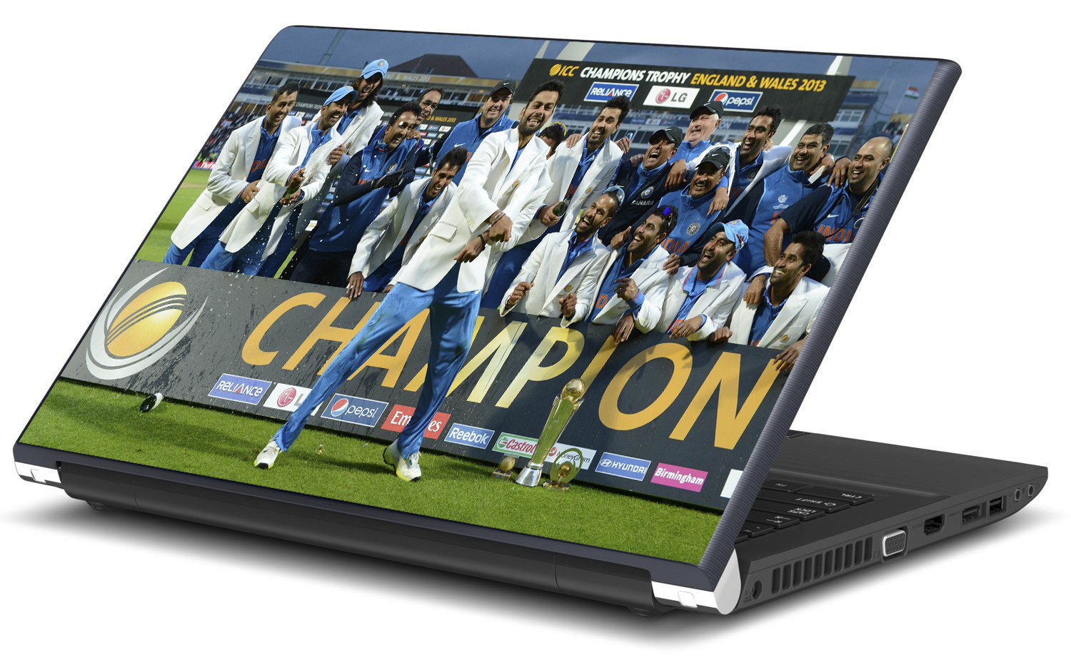Indian cricket team in Champions trophy Laptop Skin by Artifa LS0757 at ...