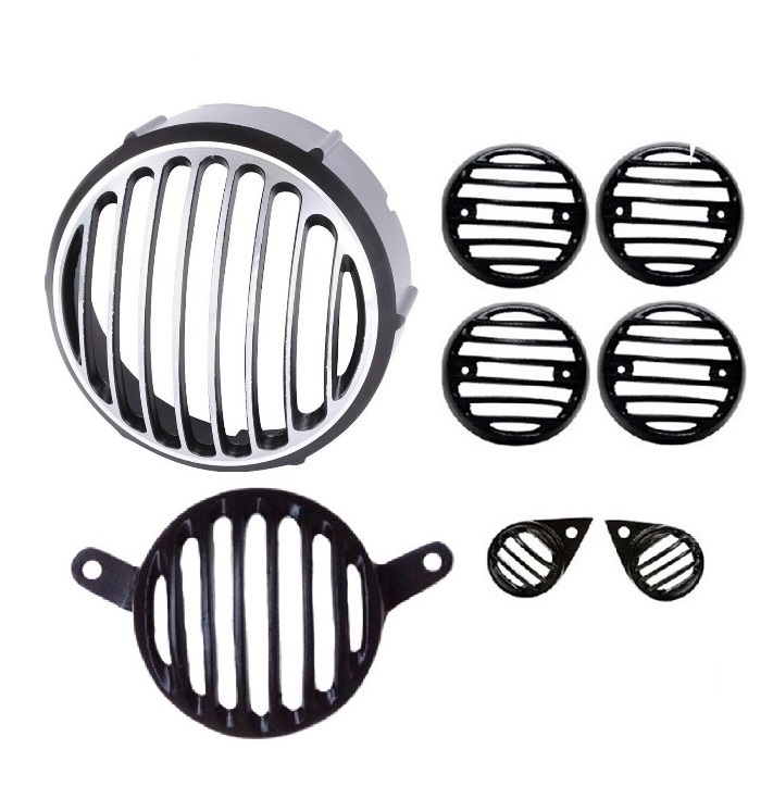 Buy Bikers World Bike Motorcycle Combo Heavy Metal Chrome Plated ...