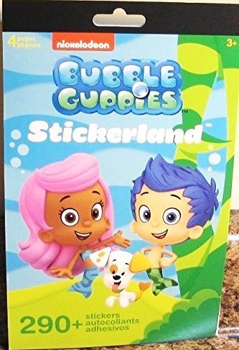 Buy Nickelodeon Bubble Guppies Stickerland Book 290 Stickers Online