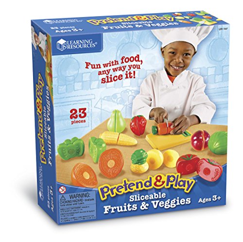 Buy Learning Resources Pretend And Play Sliceable Fruits And Veggies ...