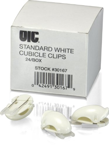 Buy Officemate Cubicle Clips - White - Box Of 24 Online @ ₹3026 from ...