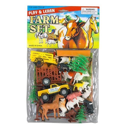 Buy DELUXE FARM ANIMALS AND FARM VEHICLE TOY PLAYSET -Horses, Cows ...