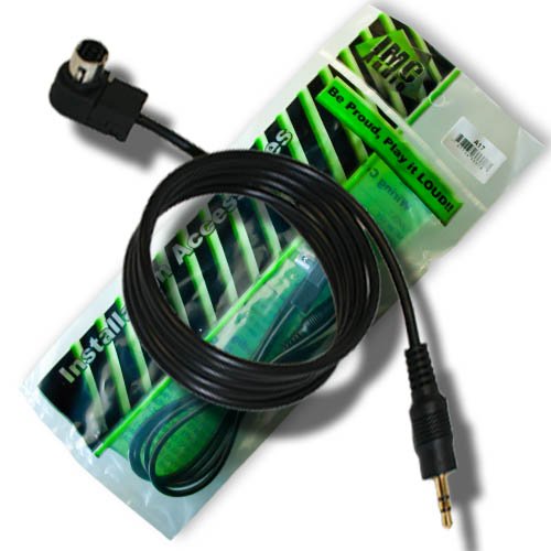 Buy Alpine Ai-net or JVC Jlink to 3.5mm Aux Input Cable Headphone Jack ...