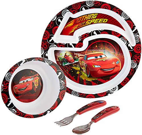 Buy Disney Pixar Cars 4-Piece Feeding Set Online @ ₹2185 from ShopClues
