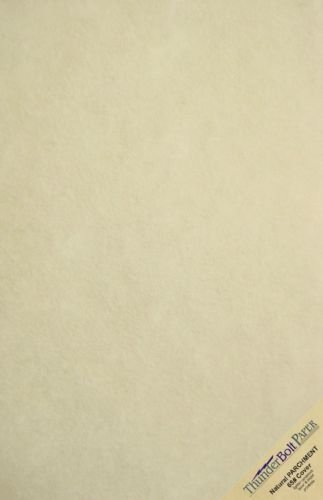 Buy 25 Natural Parchment 65lb Cover Paper Sheets 11 X 17 Inches ...