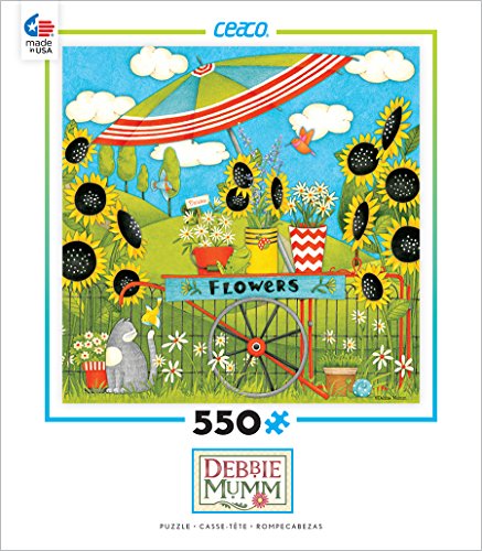 Buy Ceaco Debbie Mumm - Flower Cart Puzzle Online @ ₹1558 from ShopClues