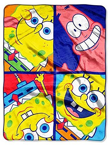 Buy nickelodeon spongebob throw Online @ ₹2964 from ShopClues