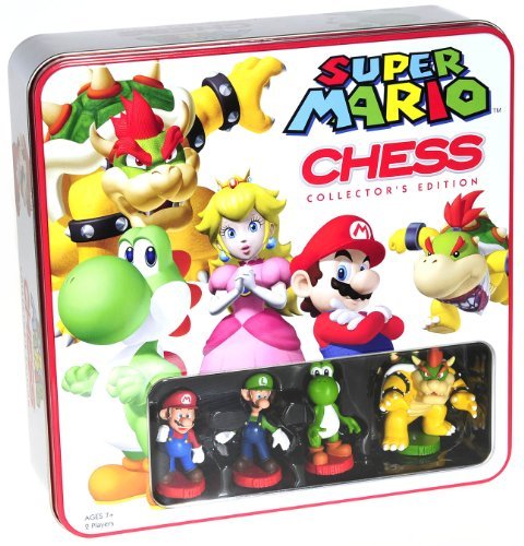 Buy Super Mario Themed Chess Set _ Collectors Edition in Colorful Tin ...