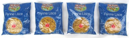 Buy Tre Mulini - Penne Lisce Durum Wheat Semolina Pasta 17.6 Ounce ...