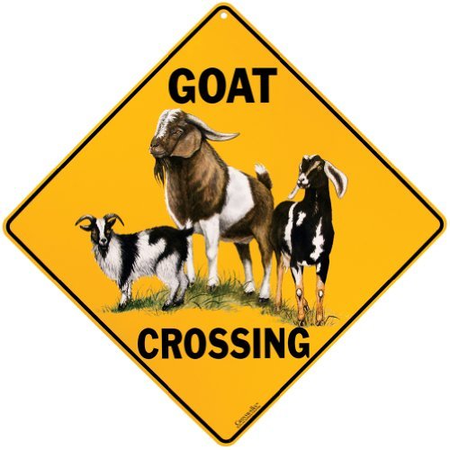 Buy Goat Crossing Sign Online @ ₹2039 from ShopClues