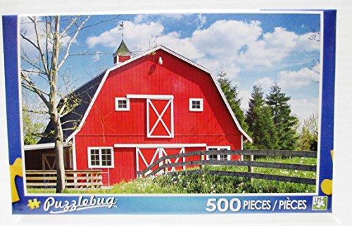 Buy Puzzlebug 500 Piece Puzzle - Big Red Barn Online @ ₹1503 from ShopClues