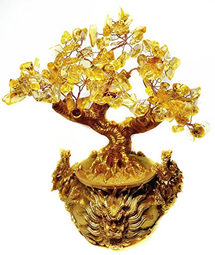 Buy Fathers Day Gift !Golden Money Tree with Chinese Dragon Pots for ...
